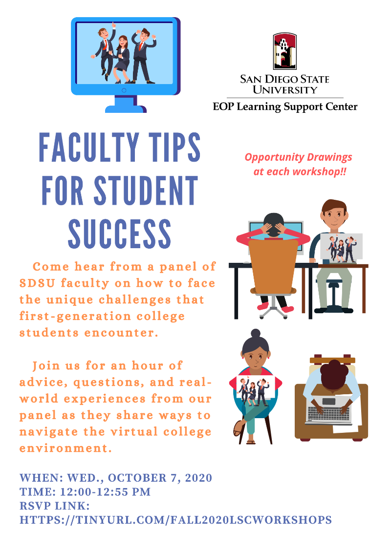Learning Support Center | Student Affairs | SDSU