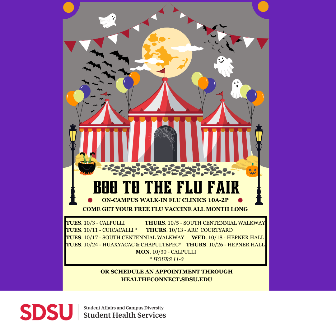 Student Health Services | Student Affairs and Campus Diversity | SDSU