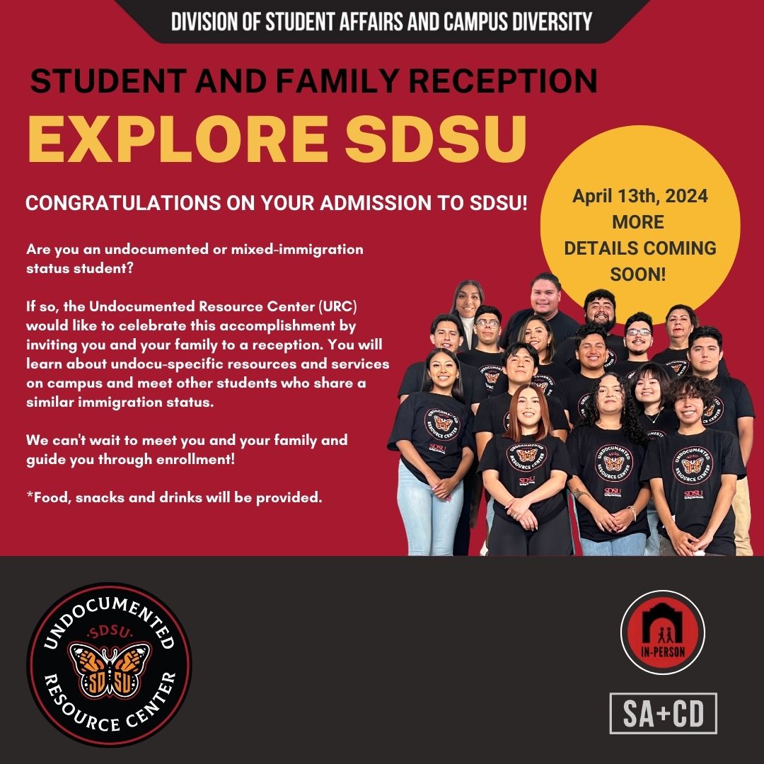 Undoc Admitted Students To SDSU | Student Affairs and Campus Diversity ...